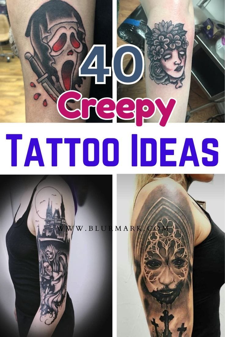 40 Creepy Tattoo Ideas You Can try On This Halloween