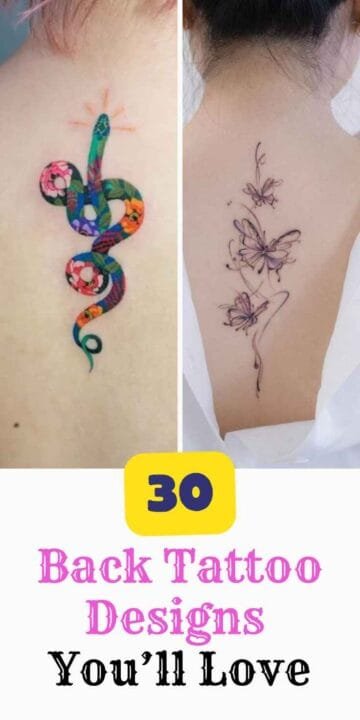 30 Bold and Beautiful: Back Tattoo Designs You’ll Love